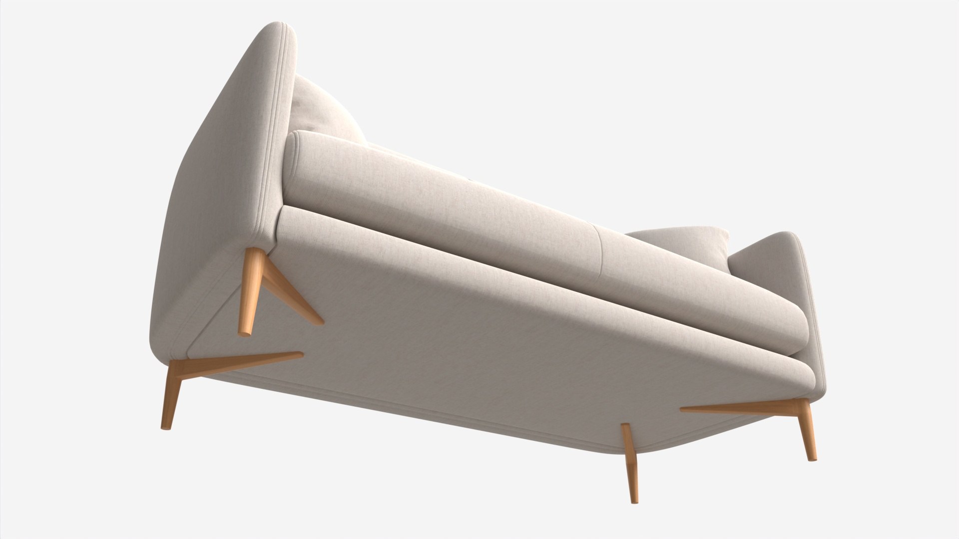 Sofa Small Ercol Aosta 3D Model - TurboSquid 2010305