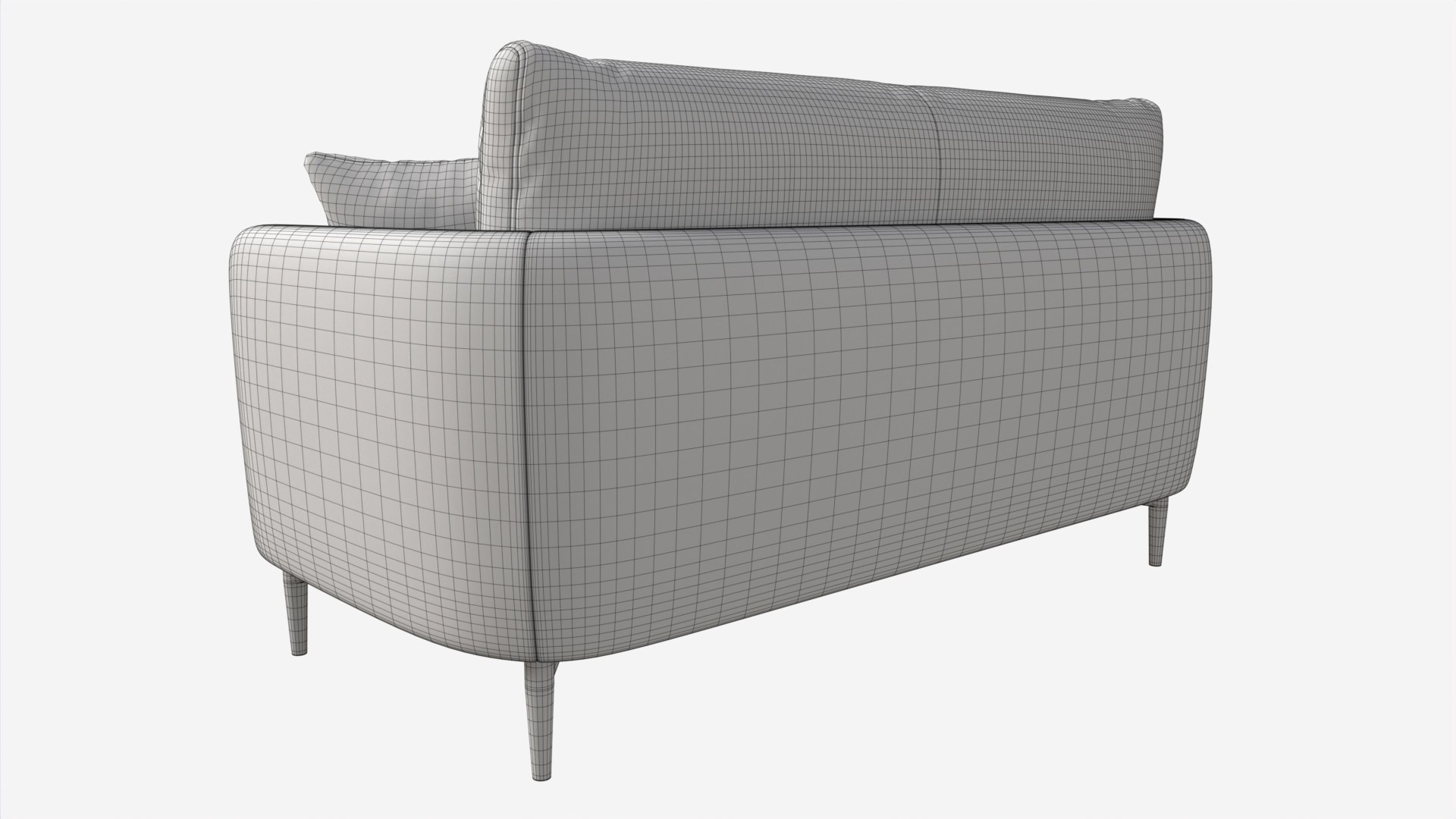 Sofa Small Ercol Aosta 3D Model - TurboSquid 2010305
