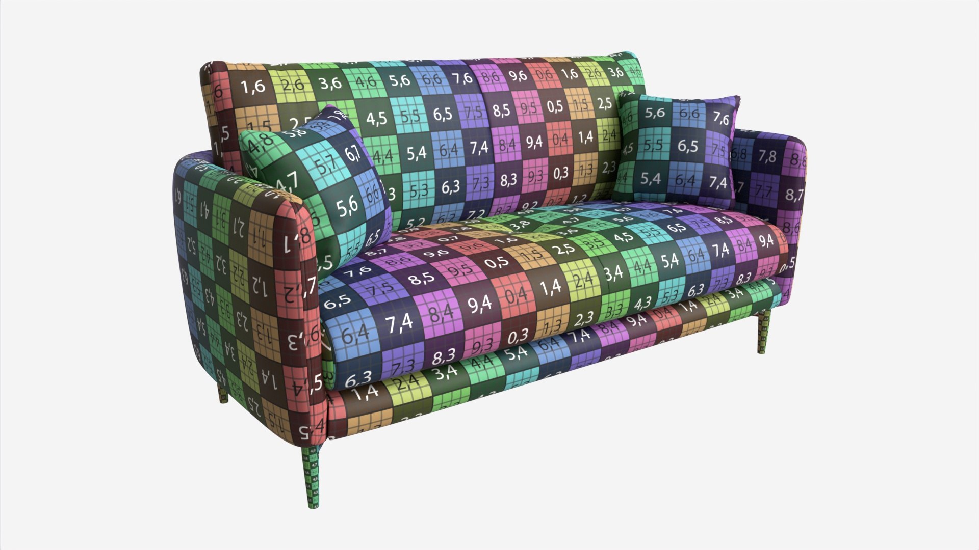 Sofa Small Ercol Aosta 3D Model - TurboSquid 2010305