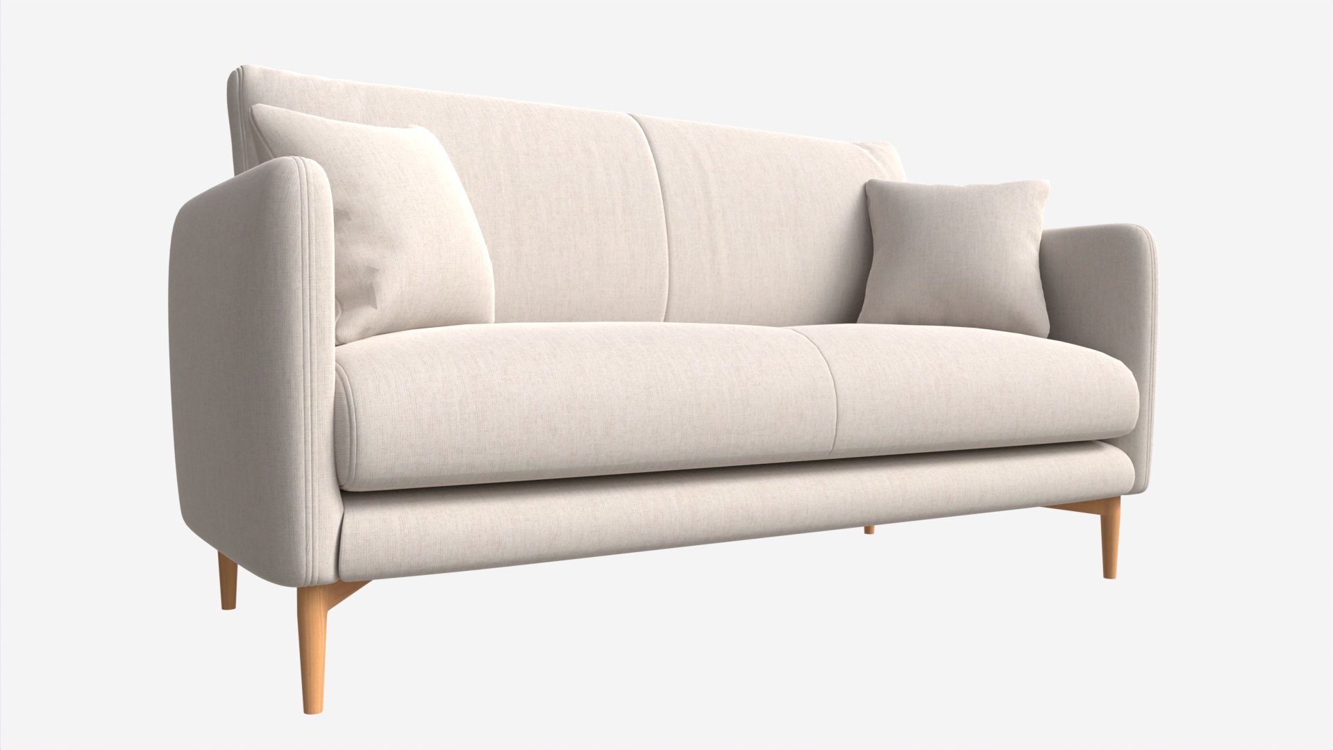 Sofa Small Ercol Aosta 3D Model - TurboSquid 2010305