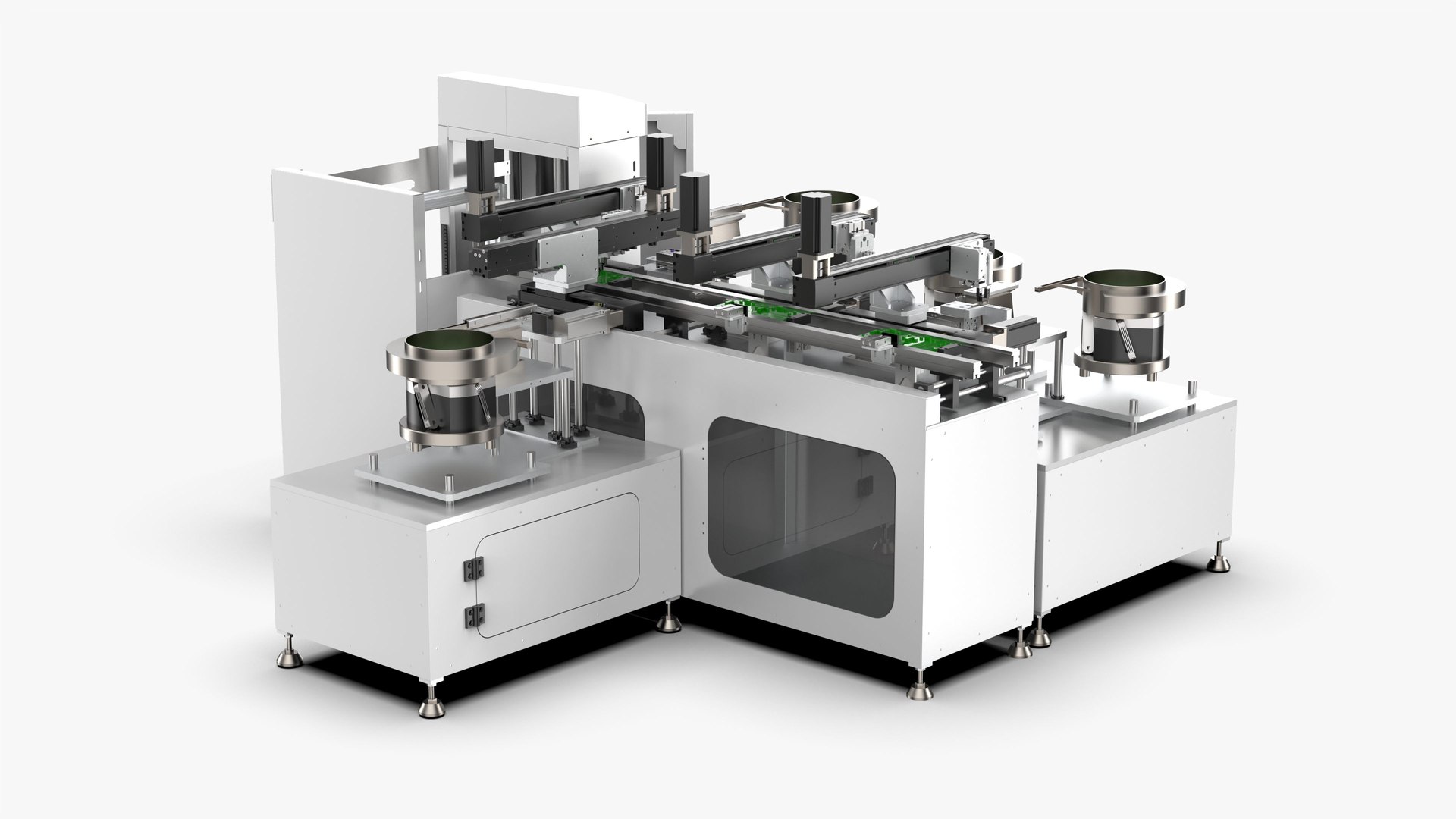 3D Automatic Substrate Plug-in Production Line - TurboSquid 2197751