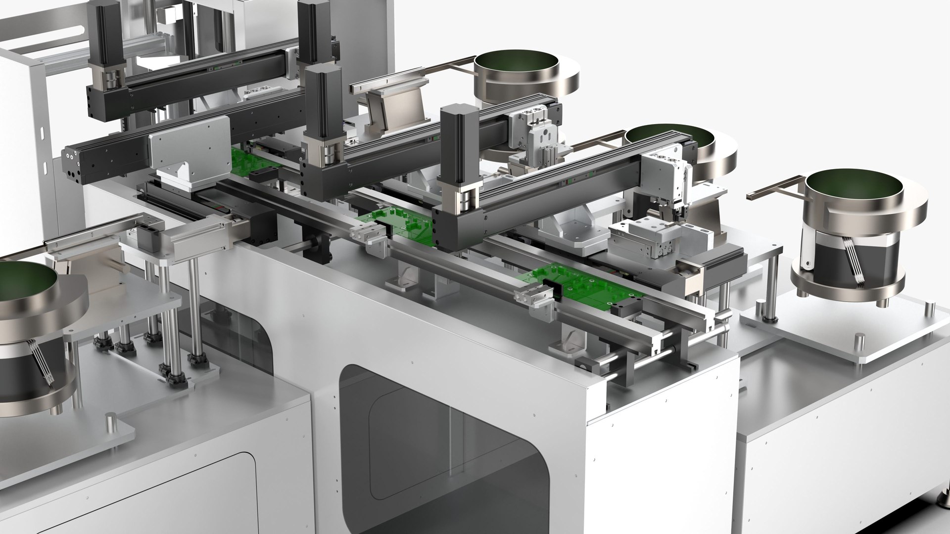 3D Automatic Substrate Plug-in Production Line - TurboSquid 2197751