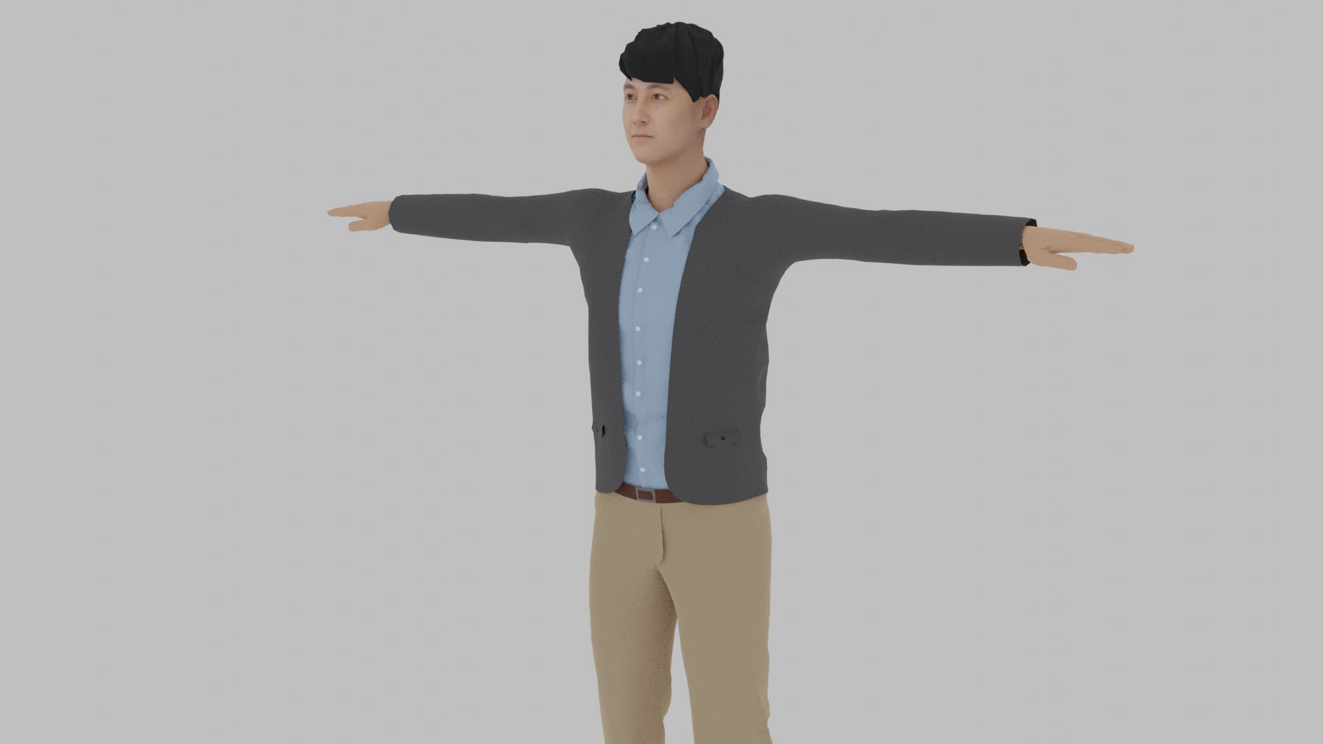 3D Man Teacher - TurboSquid 2021608