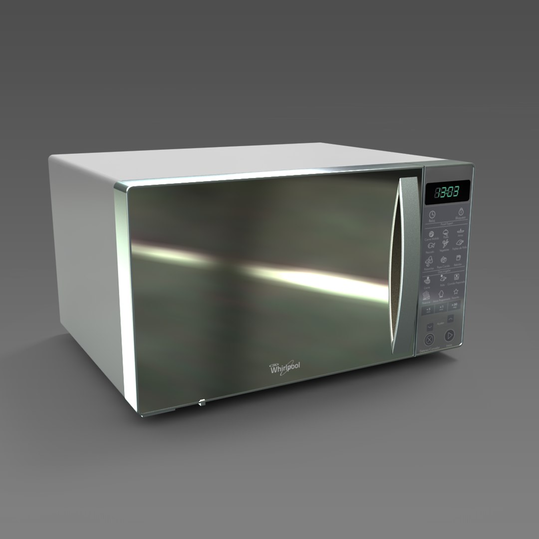 Microwave 3d Model
