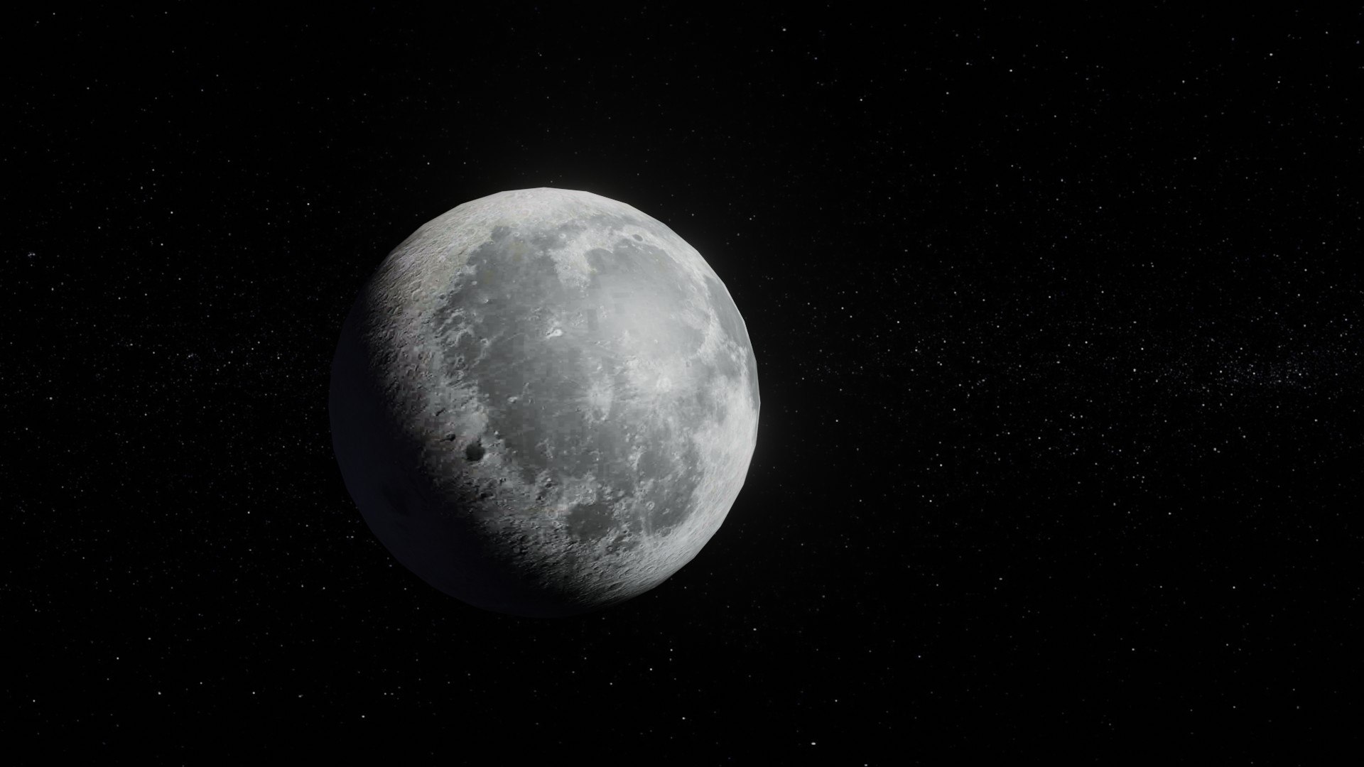 3D Model Photorealistic Moon 2k - TurboSquid 1647130
