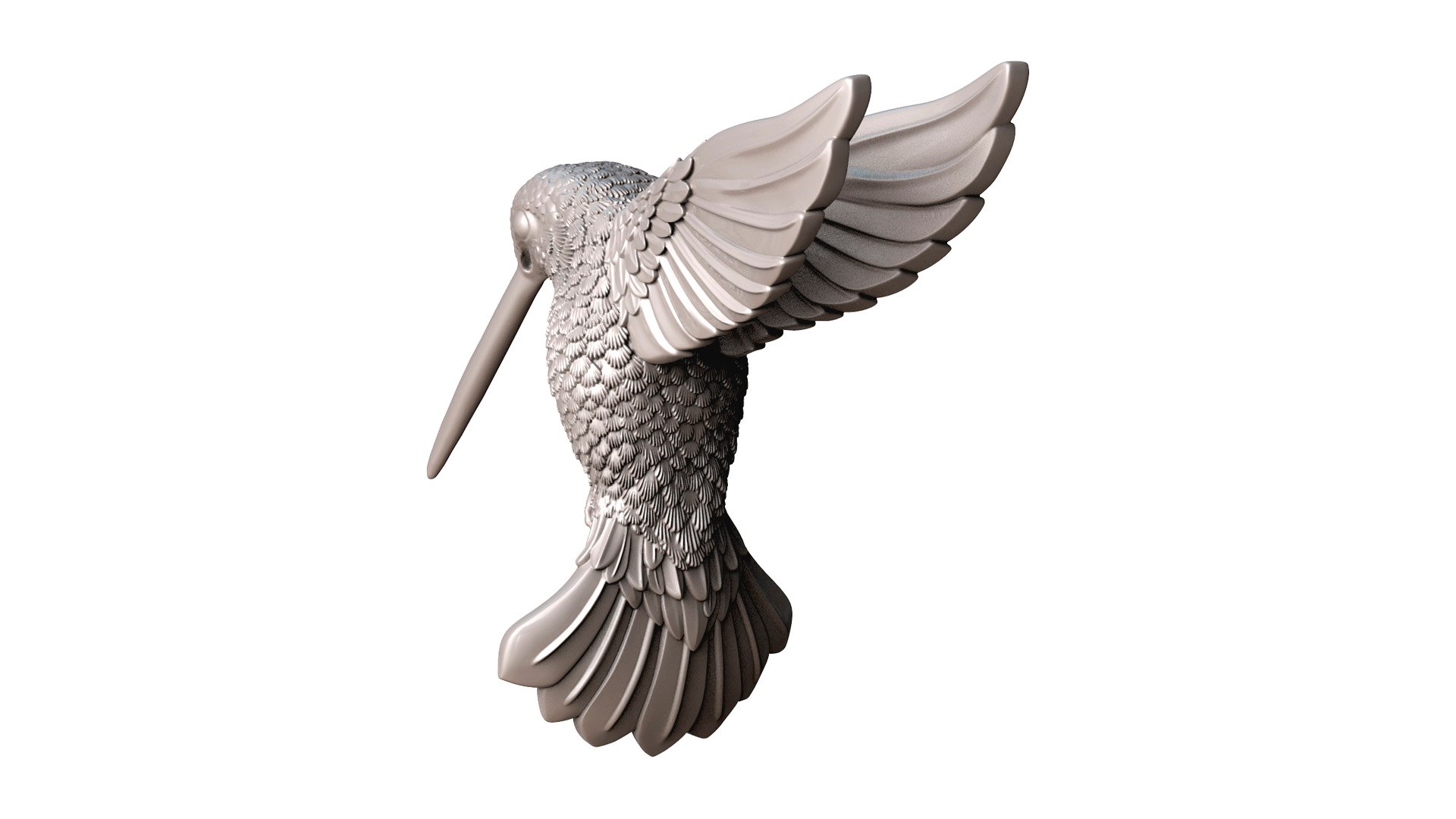 3D Hummingbird - TurboSquid 1822463
