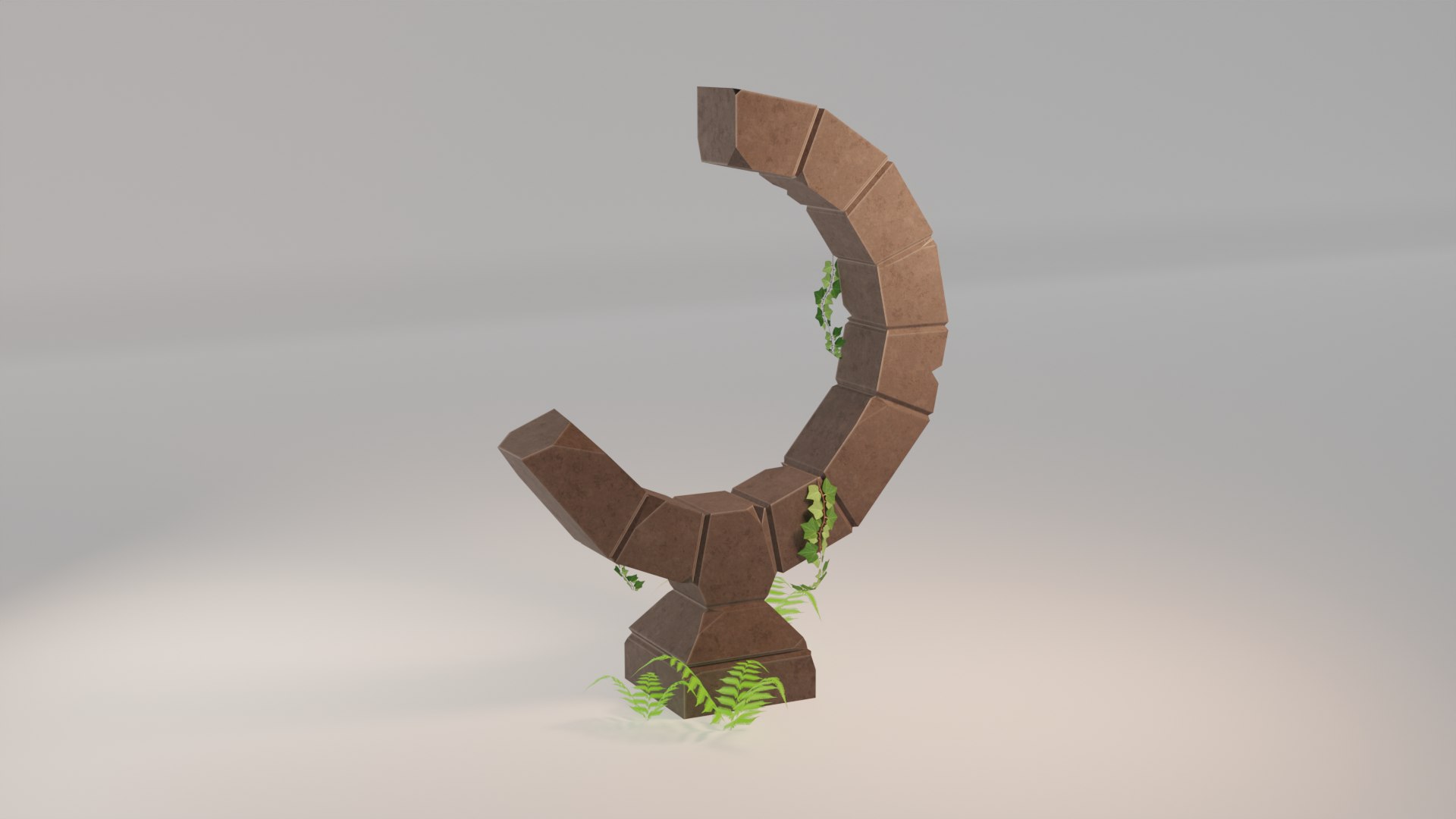 Stone Portal Model - TurboSquid 2199531