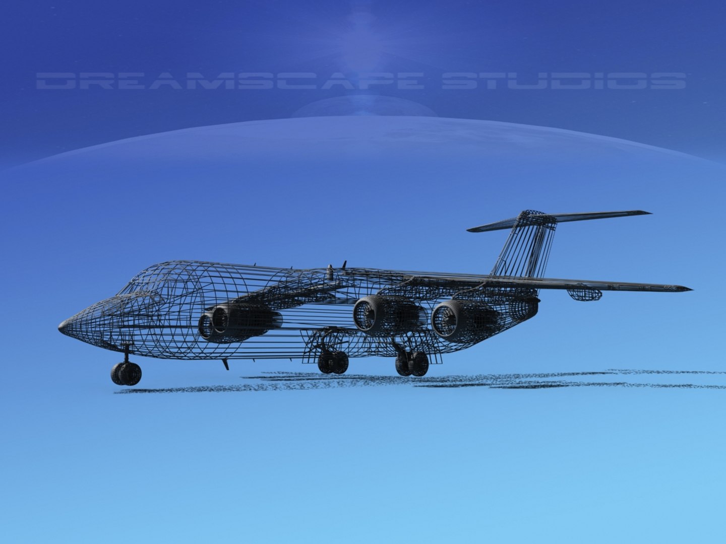 Bae 146 3d Model