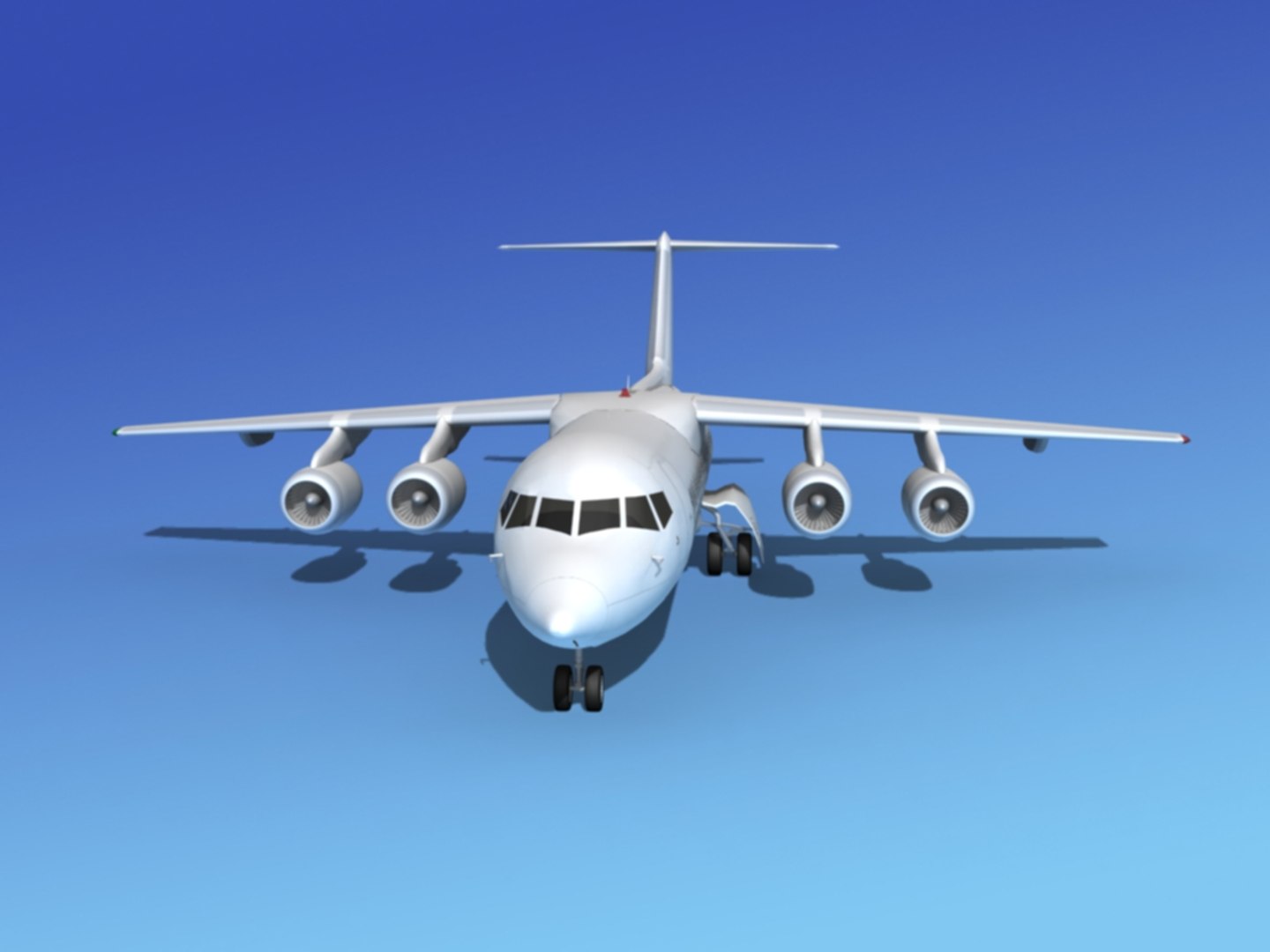 Bae 146 3d Model