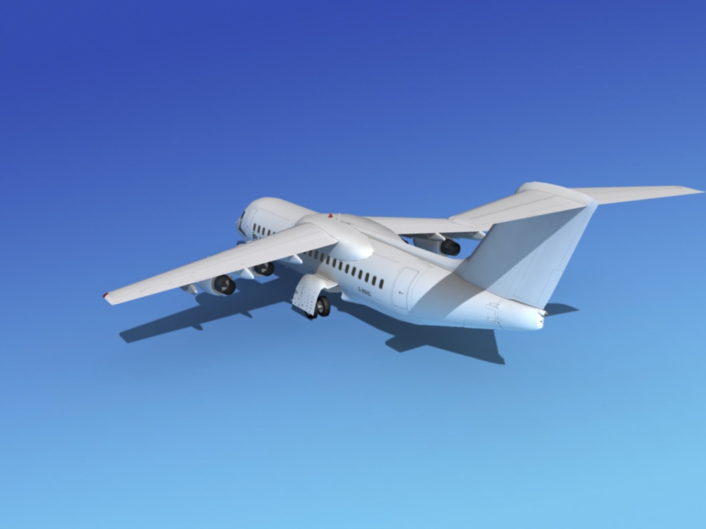 Bae 146 3d Model