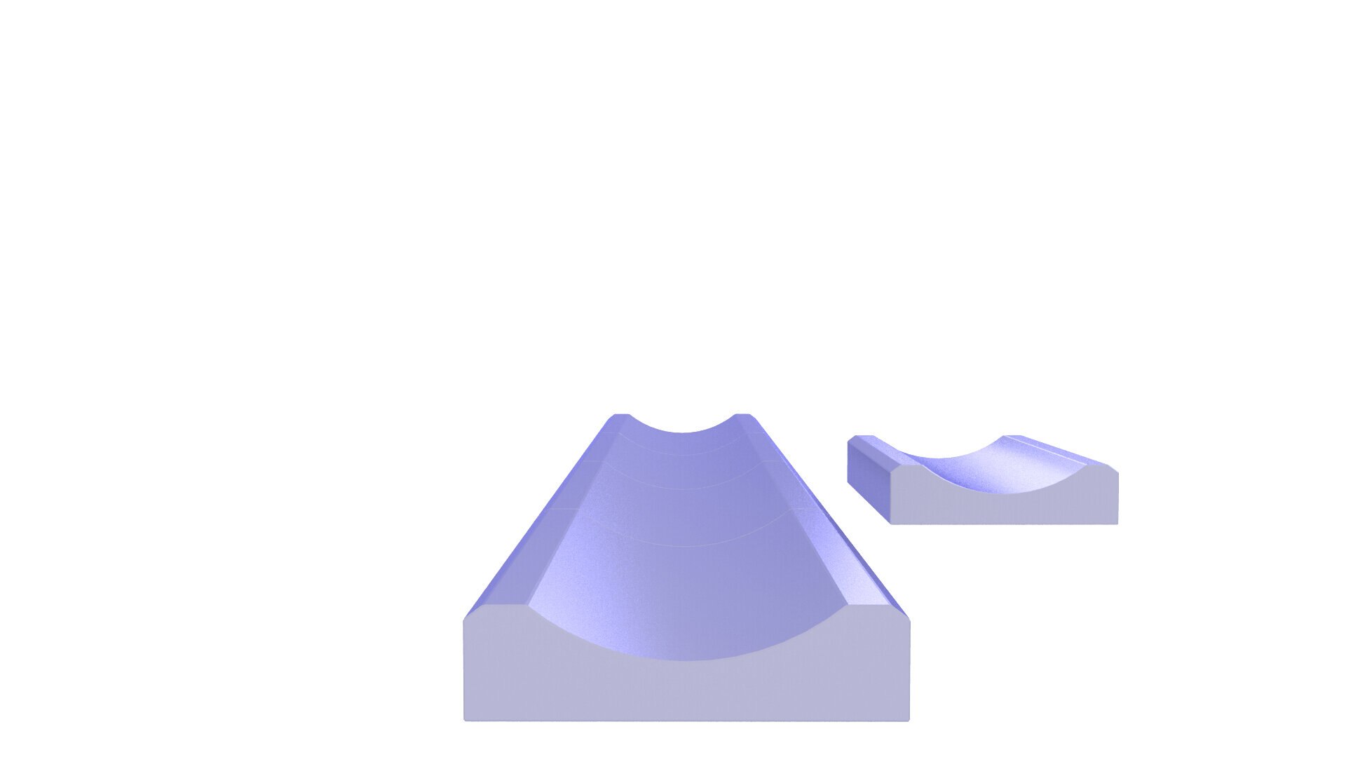 Concrete Saucer Drainage Trough Channel 14 Model - TurboSquid 1979934