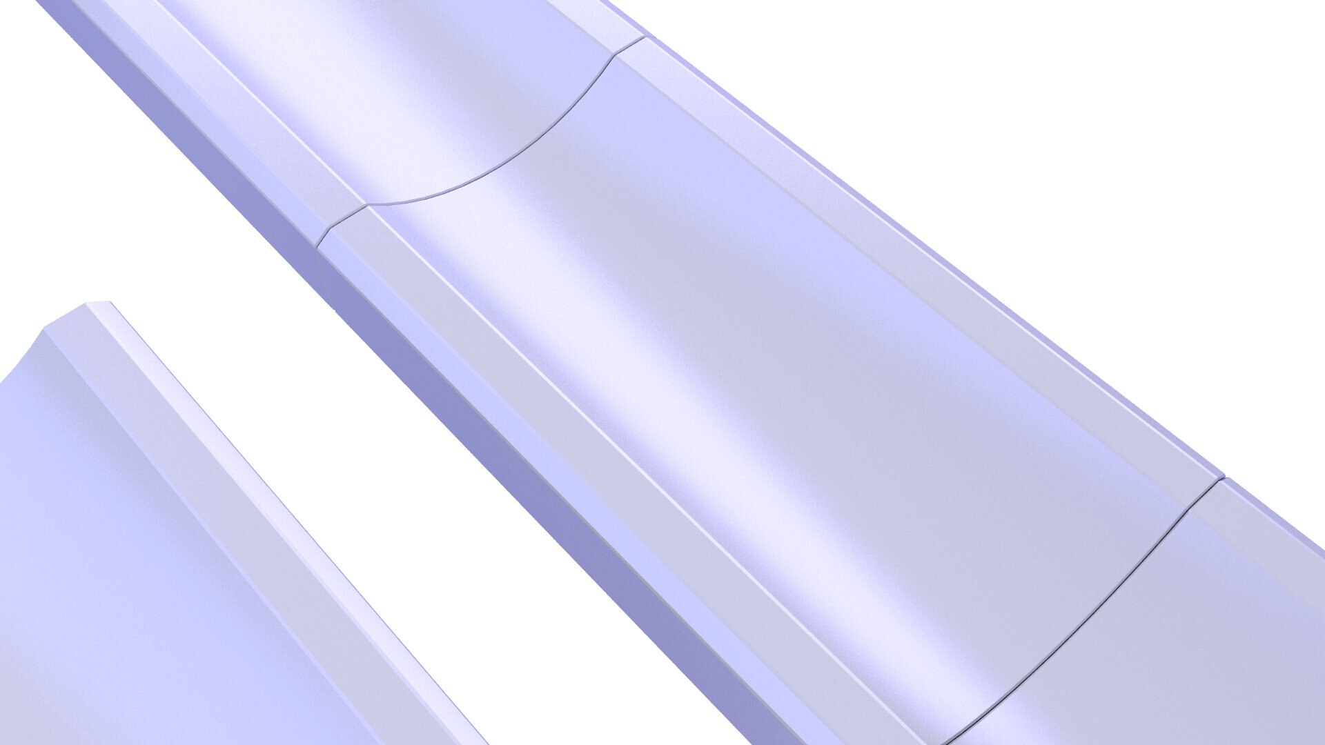 Concrete Saucer Drainage Trough Channel 14 Model - TurboSquid 1979934