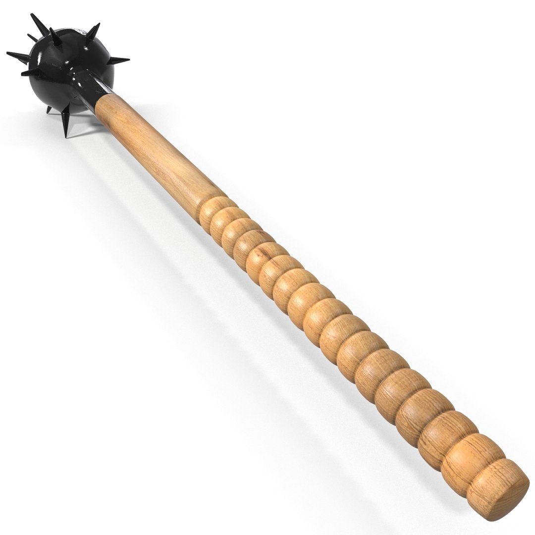 3d Morning Star Mace Model