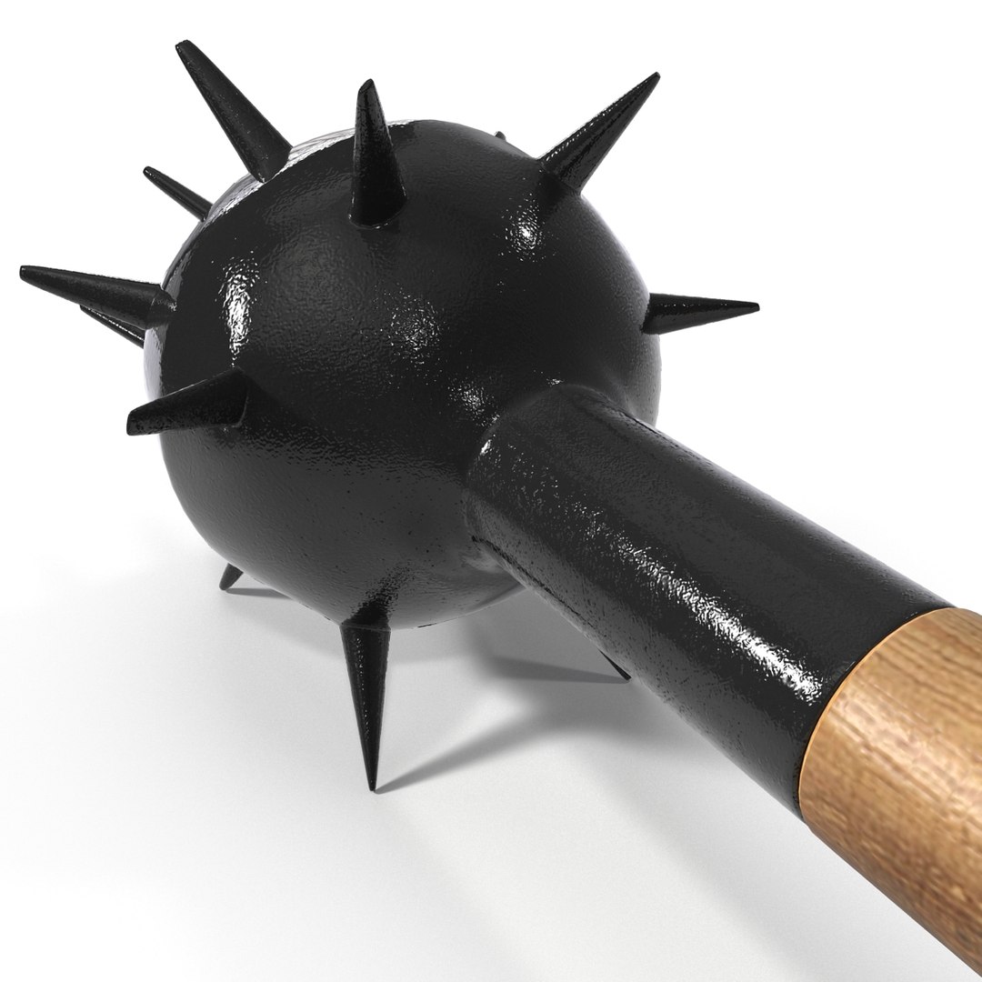 3d Morning Star Mace Model