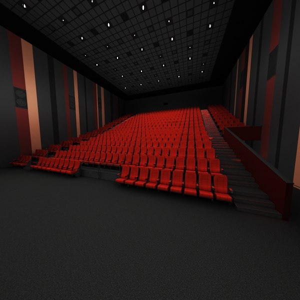 IMAX 시네마 인테리어 3D 모델 - TurboSquid 659861