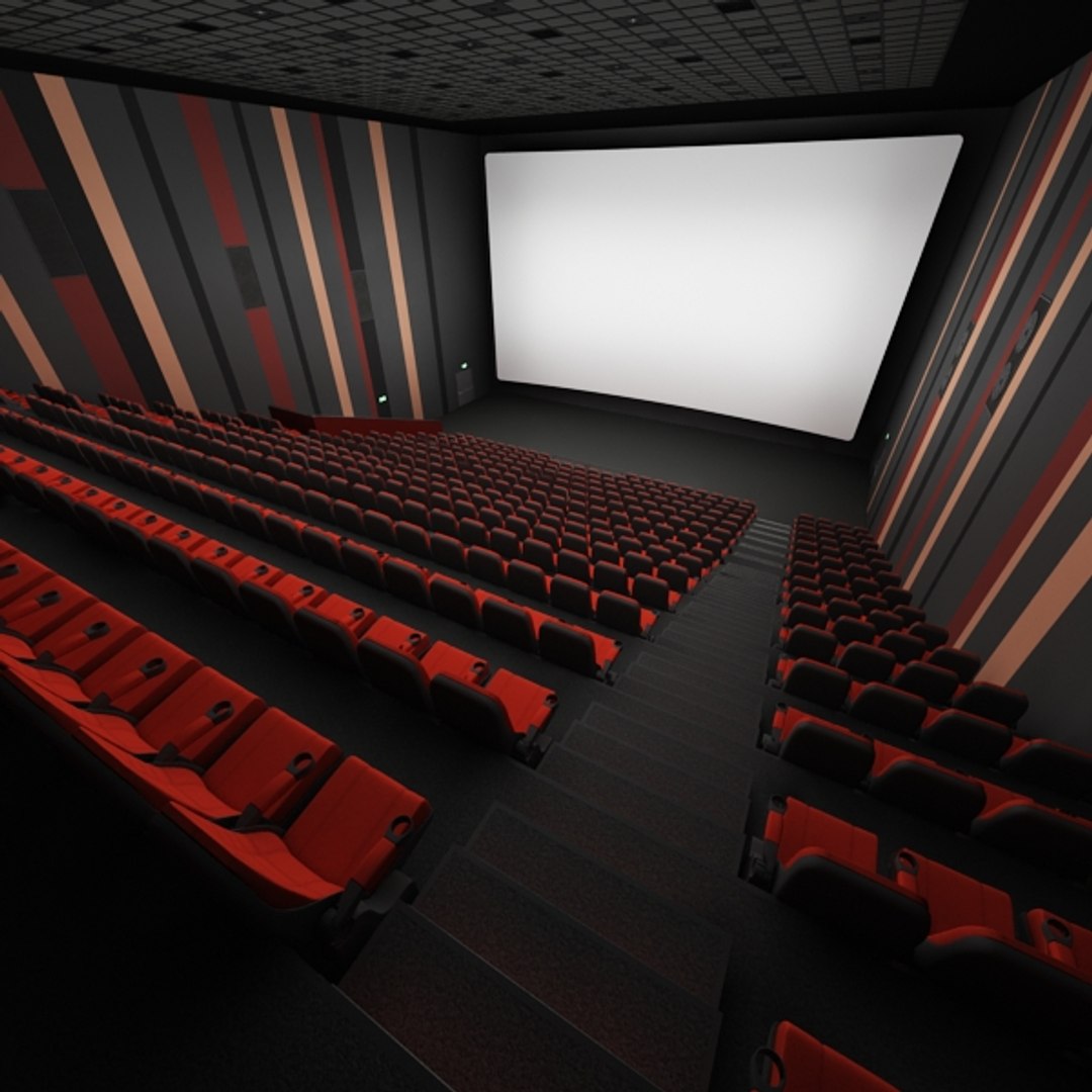 3d Model Imax Interior Scene