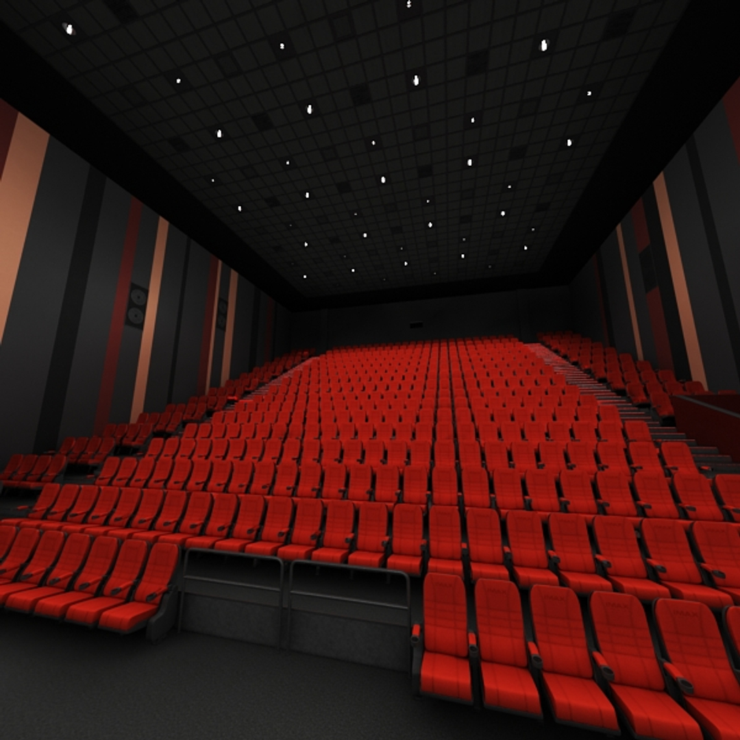 3d Model Imax Interior Scene