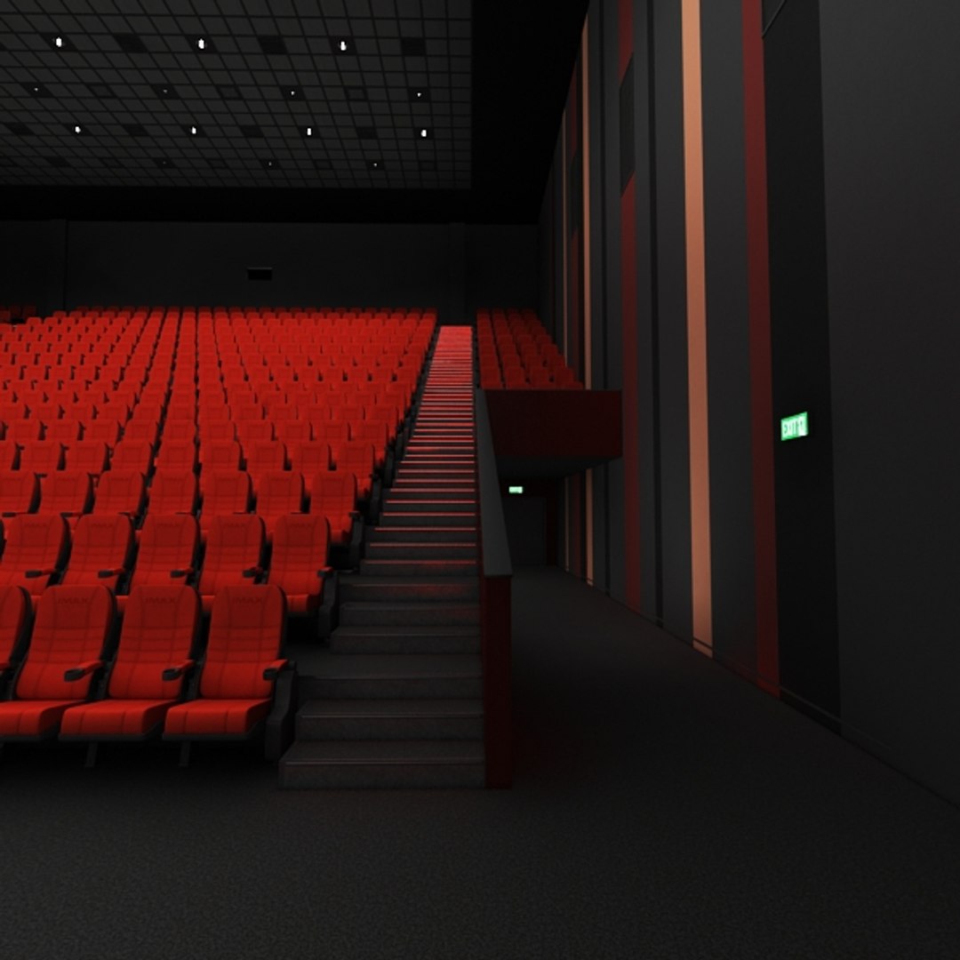 3d Model Imax Interior Scene
