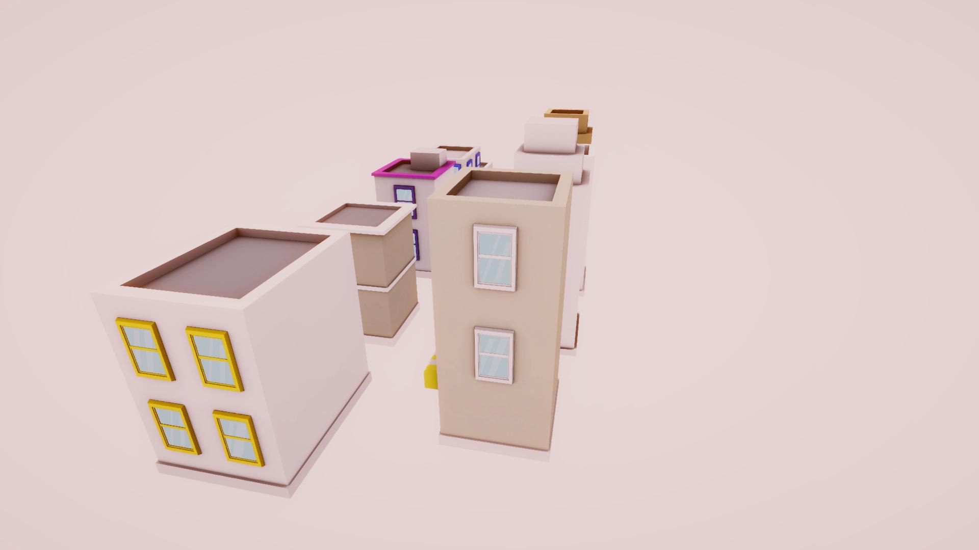 Building Cartoon 3D Model - TurboSquid 1686405