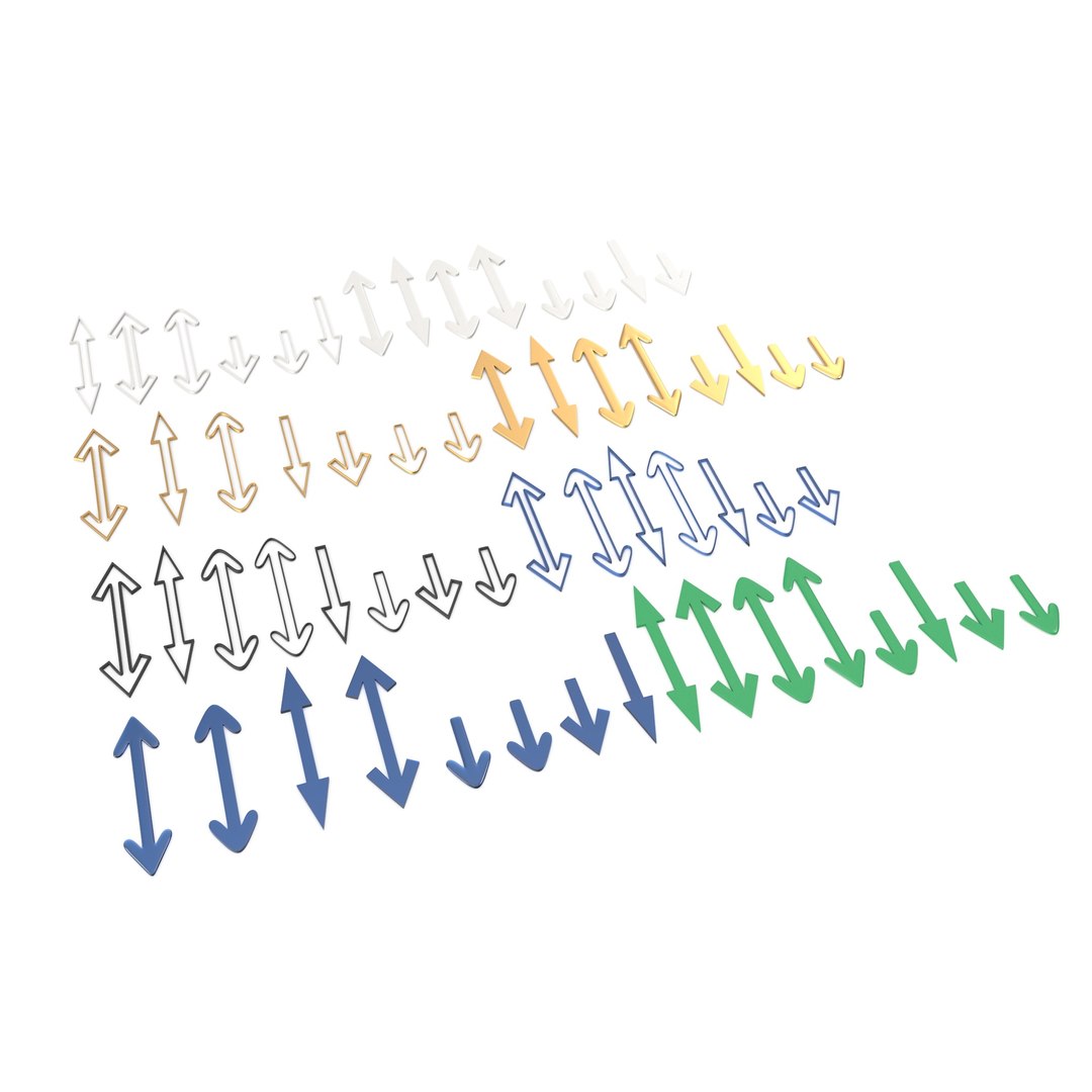 Arrows 3D Model - TurboSquid 2220368