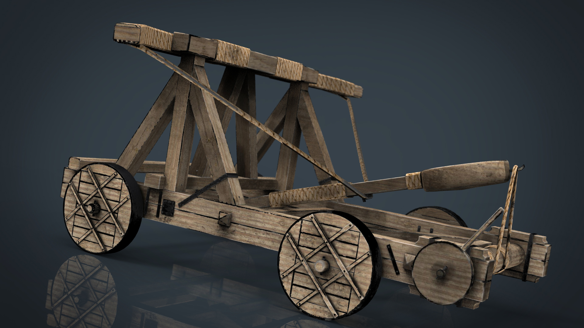 3D model medieval catapult - TurboSquid 1230995