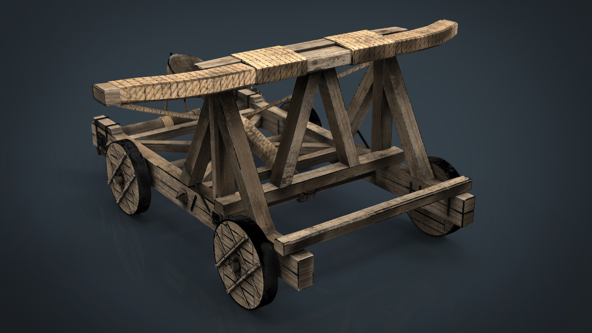 3D model medieval catapult - TurboSquid 1230995