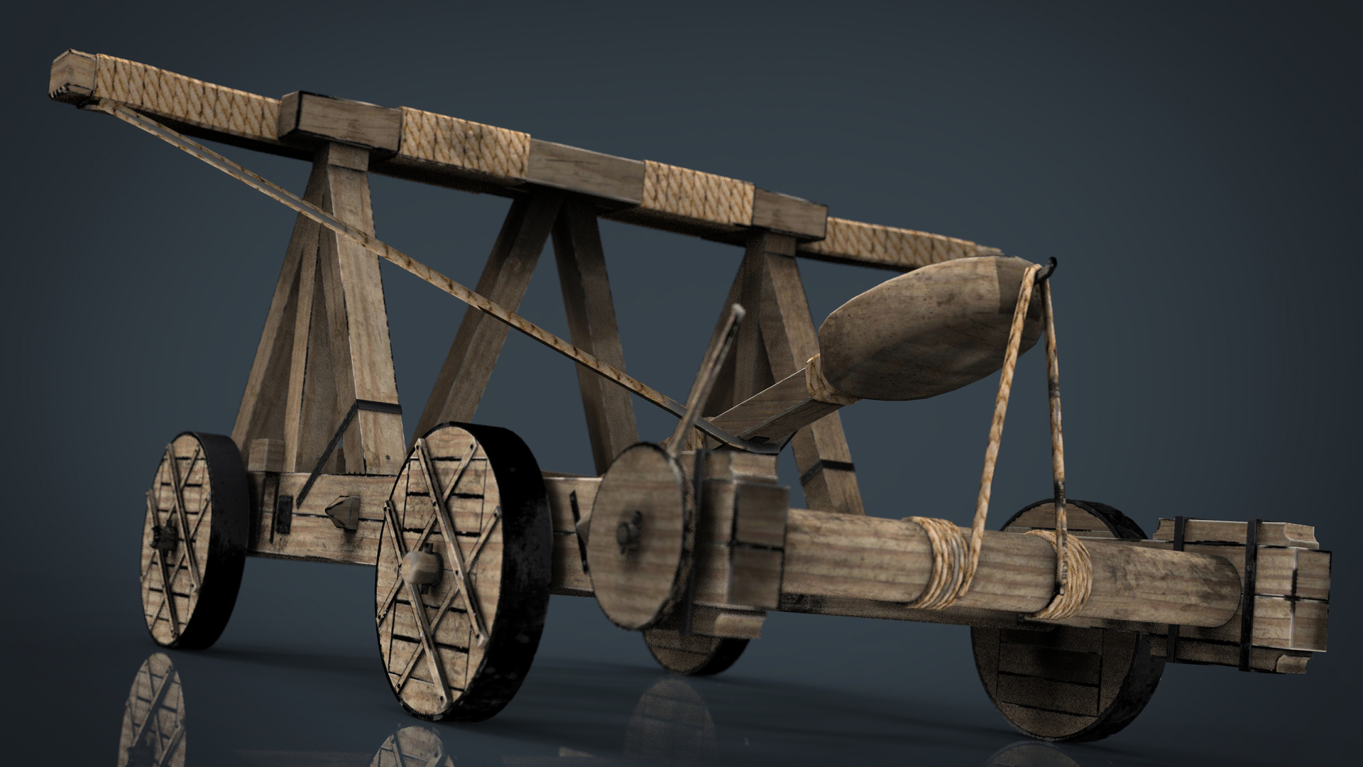 3D model medieval catapult - TurboSquid 1230995