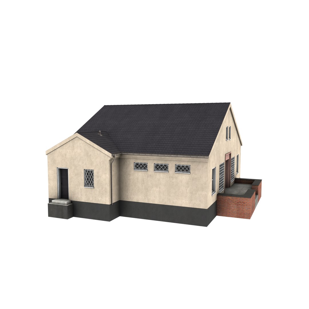 Small Shop 3d Model