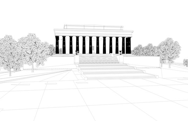 Memorial national monument 3D model - TurboSquid 1281833