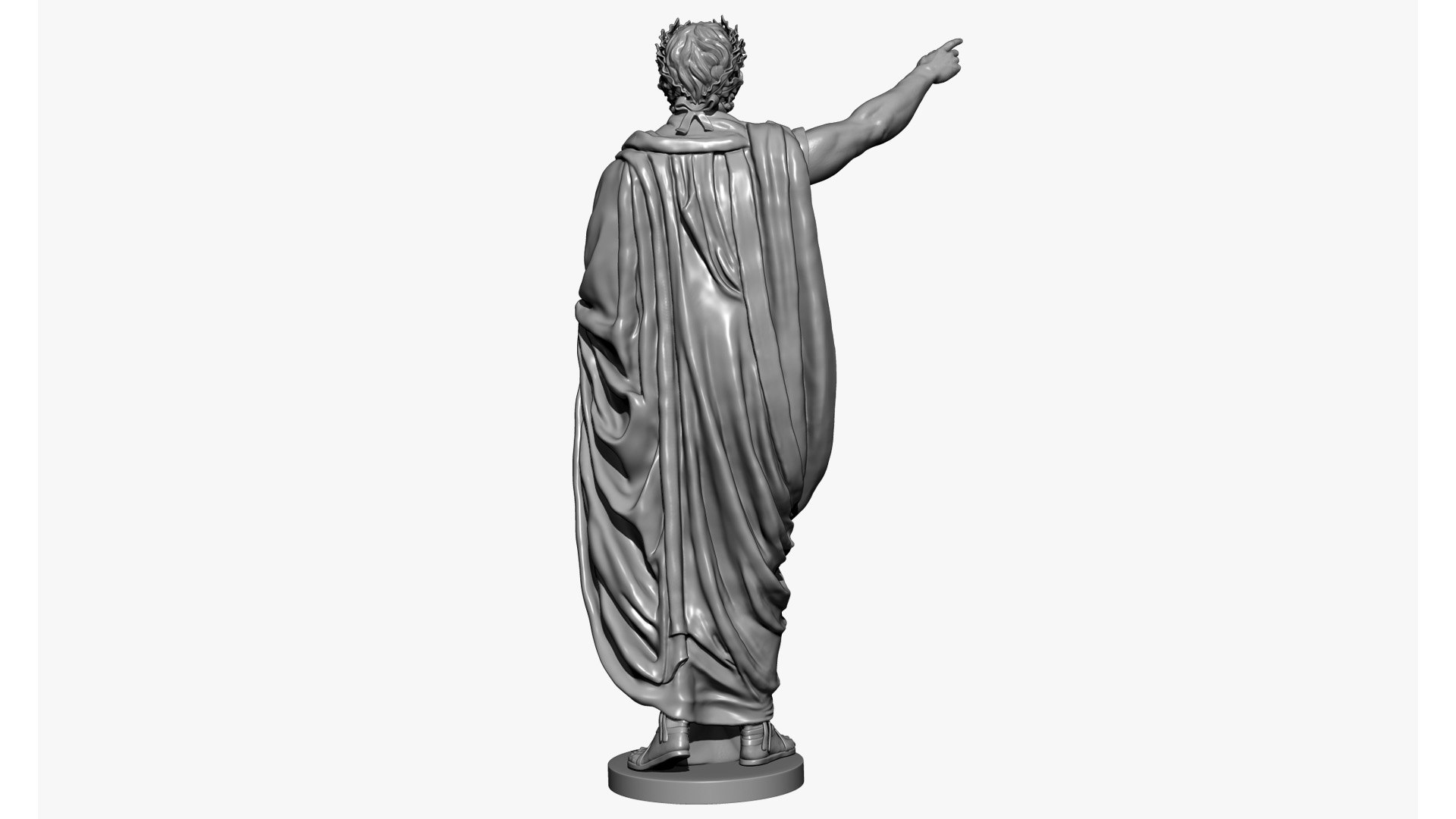 3D Nero Statue - TurboSquid 2157077