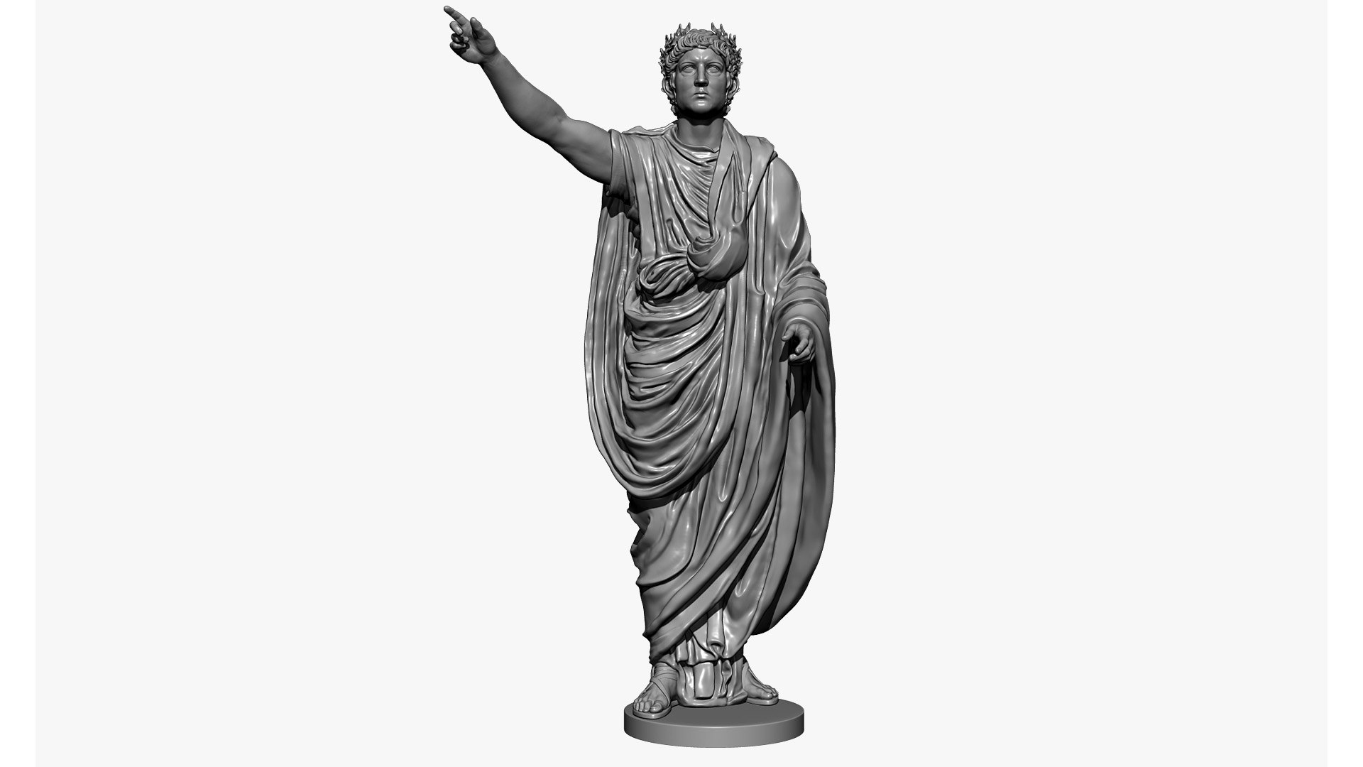 3D Nero Statue - TurboSquid 2157077