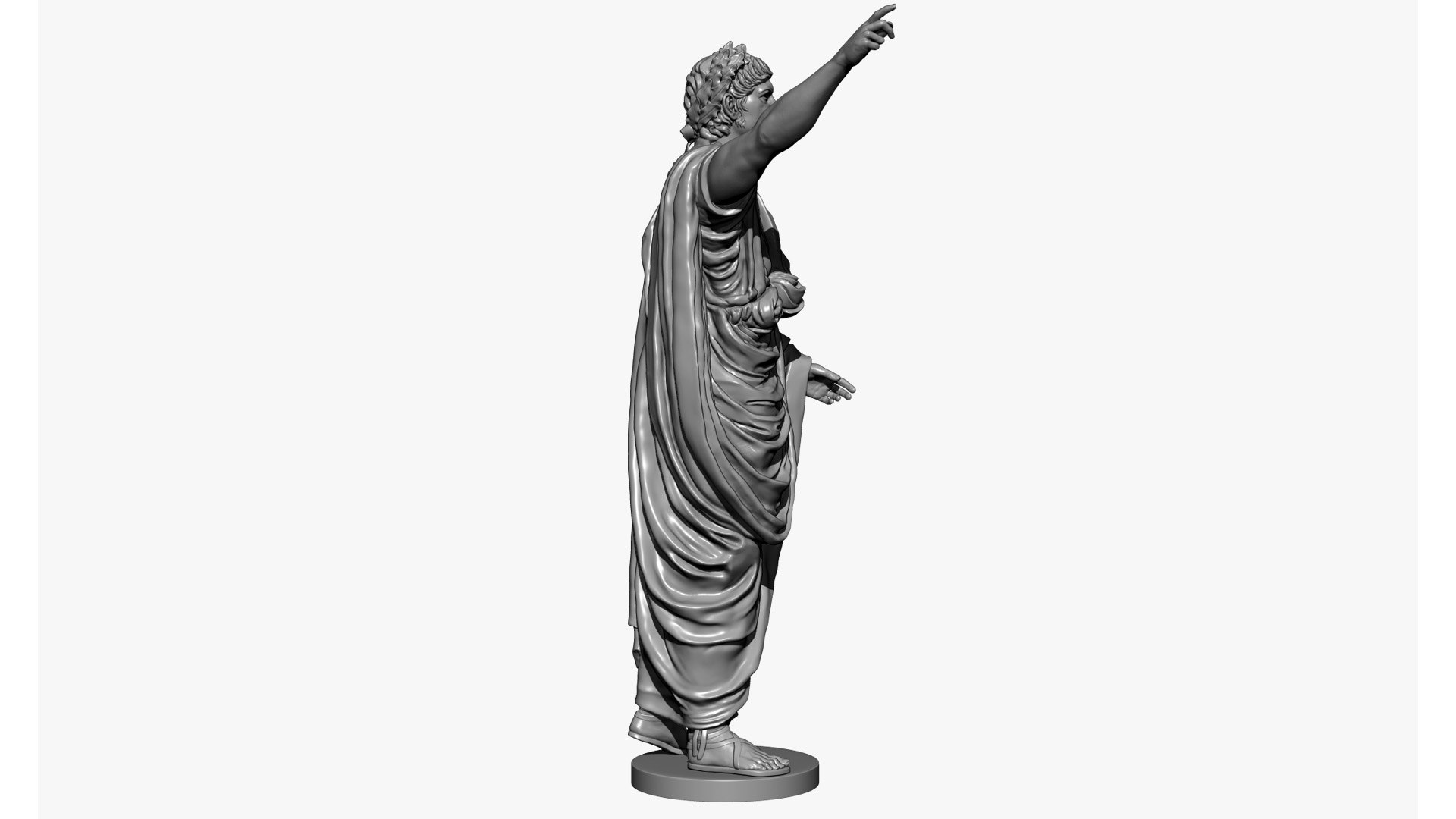 3D Nero Statue - TurboSquid 2157077