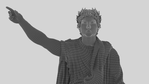 modelo 3d Estatua de Nerón - TurboSquid 2157077