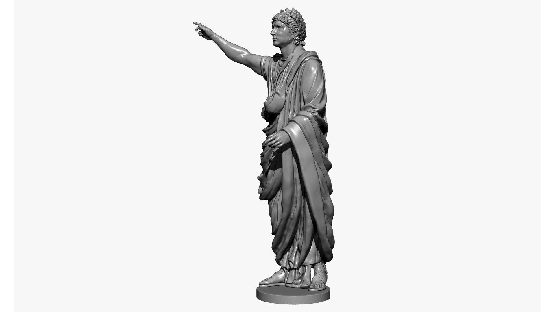3D Nero Statue - TurboSquid 2157077