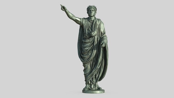 modelo 3d Estatua de Nerón - TurboSquid 2157077
