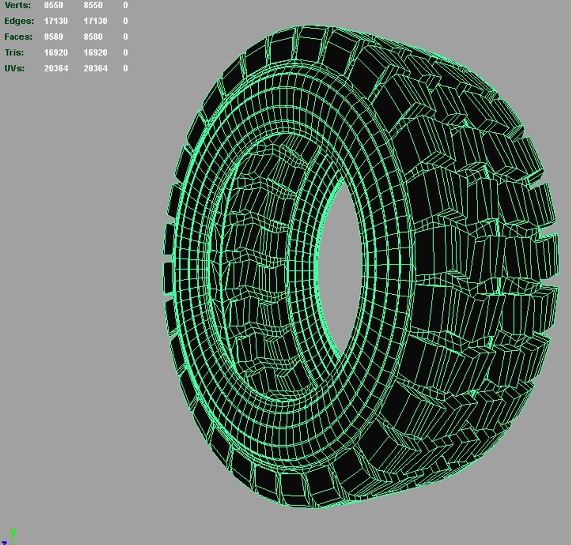 Maya Tire Tyre Wheel Vehicle