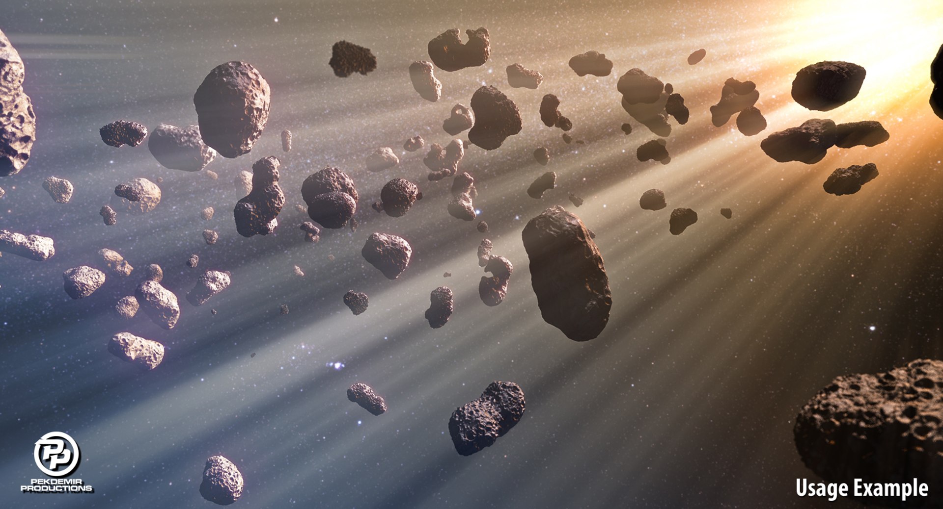3d Model Asteroids