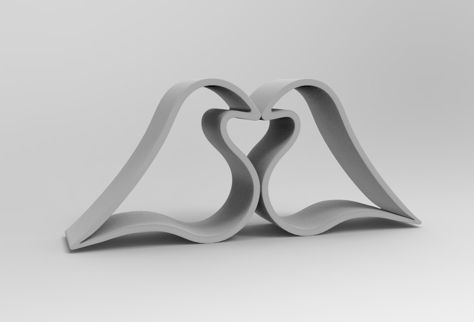 Heart Birds 3D Model - TurboSquid 2375198