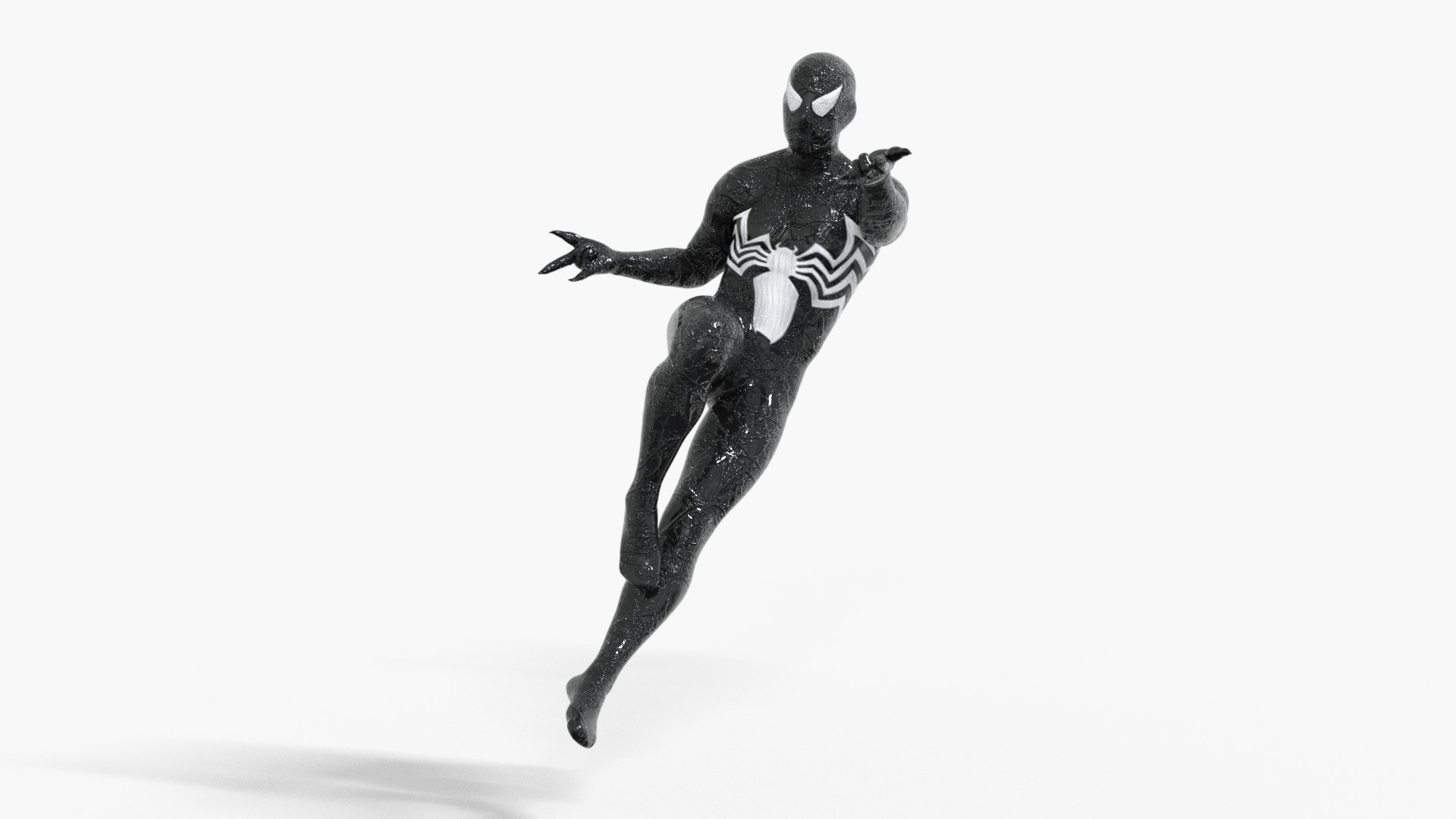 3D SYMBIOTE Venom Rigged Animated Low-poly 3D Model Model - TurboSquid ...