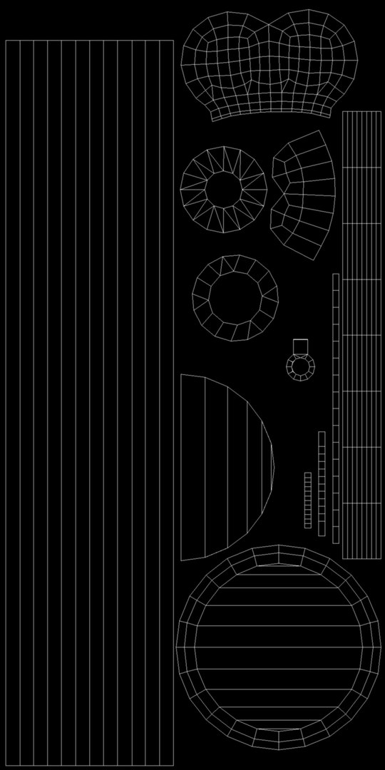 Line Dividers 3D Model - TurboSquid 2185765