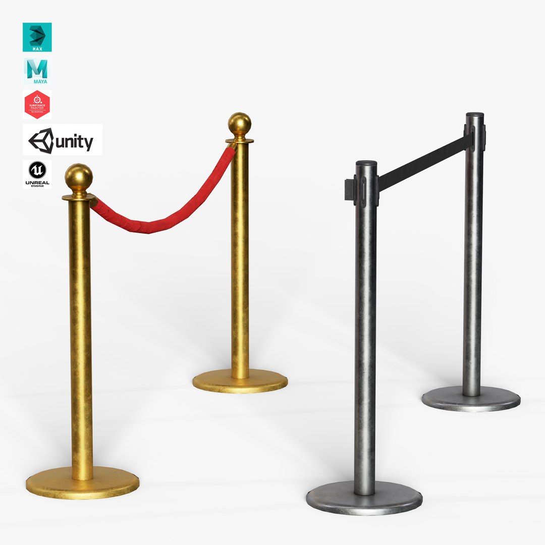 Line Dividers 3D Model - TurboSquid 2185765