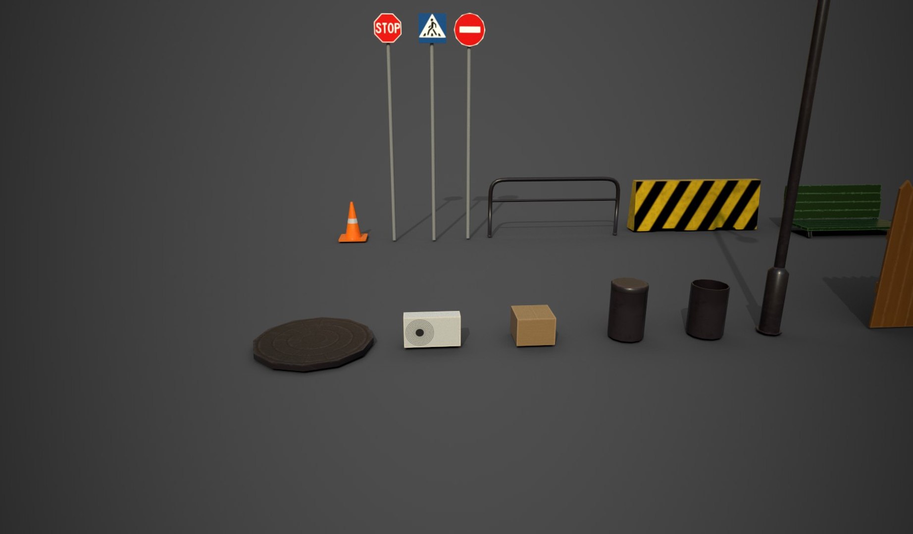 props 3d model