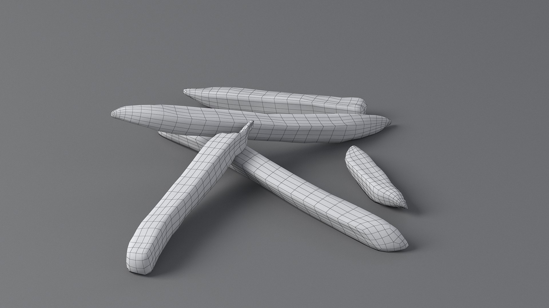 3D Realistic French Fries model - TurboSquid 1812553