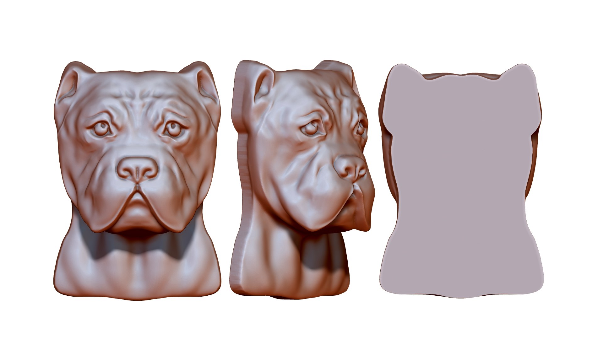 3D Cane corso pendant model - TurboSquid 1740805