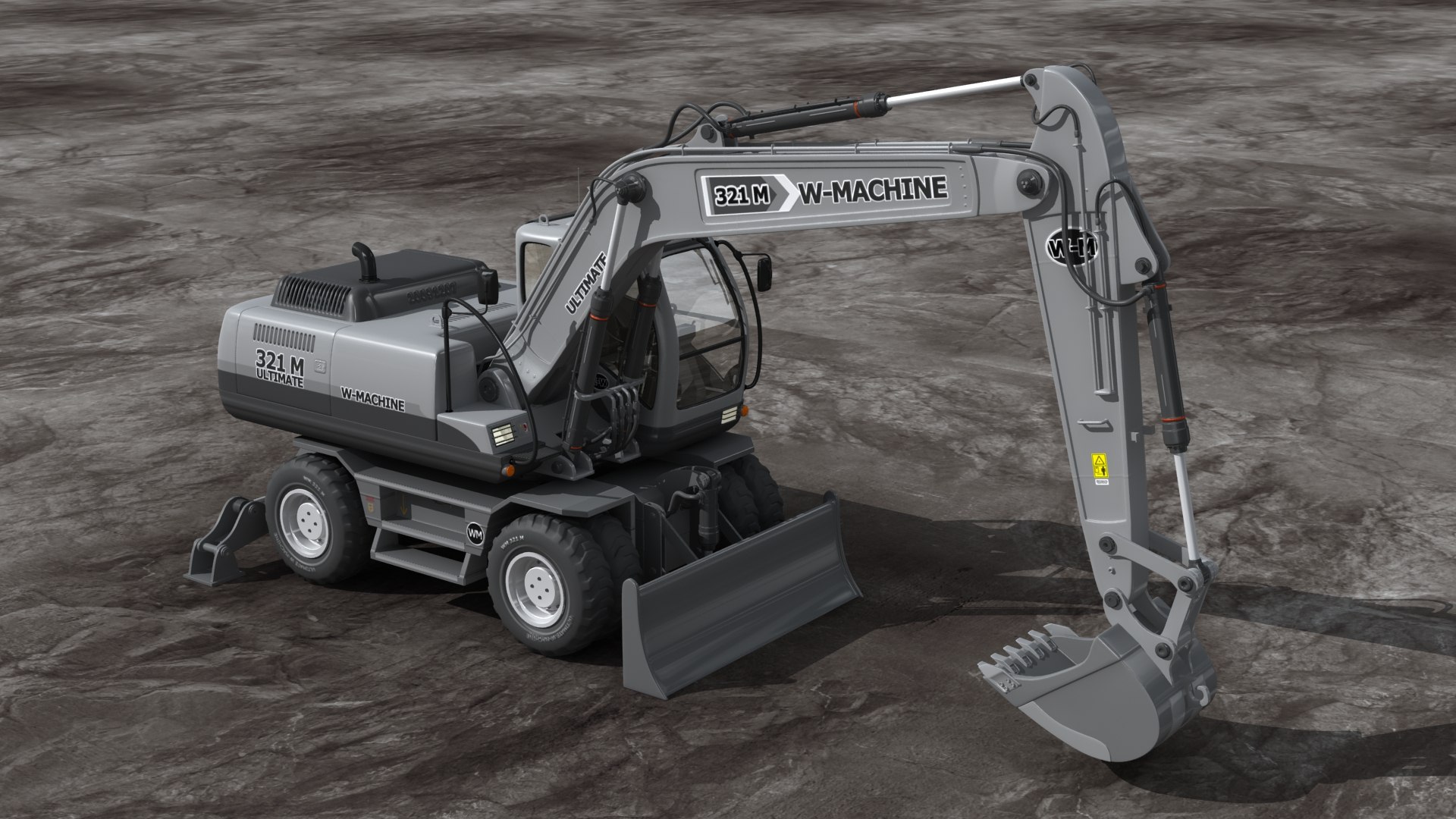 W-Machine 3D model - TurboSquid 2117082