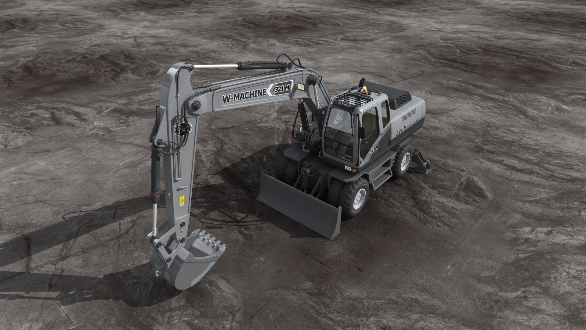 W-Machine 3D model - TurboSquid 2117082