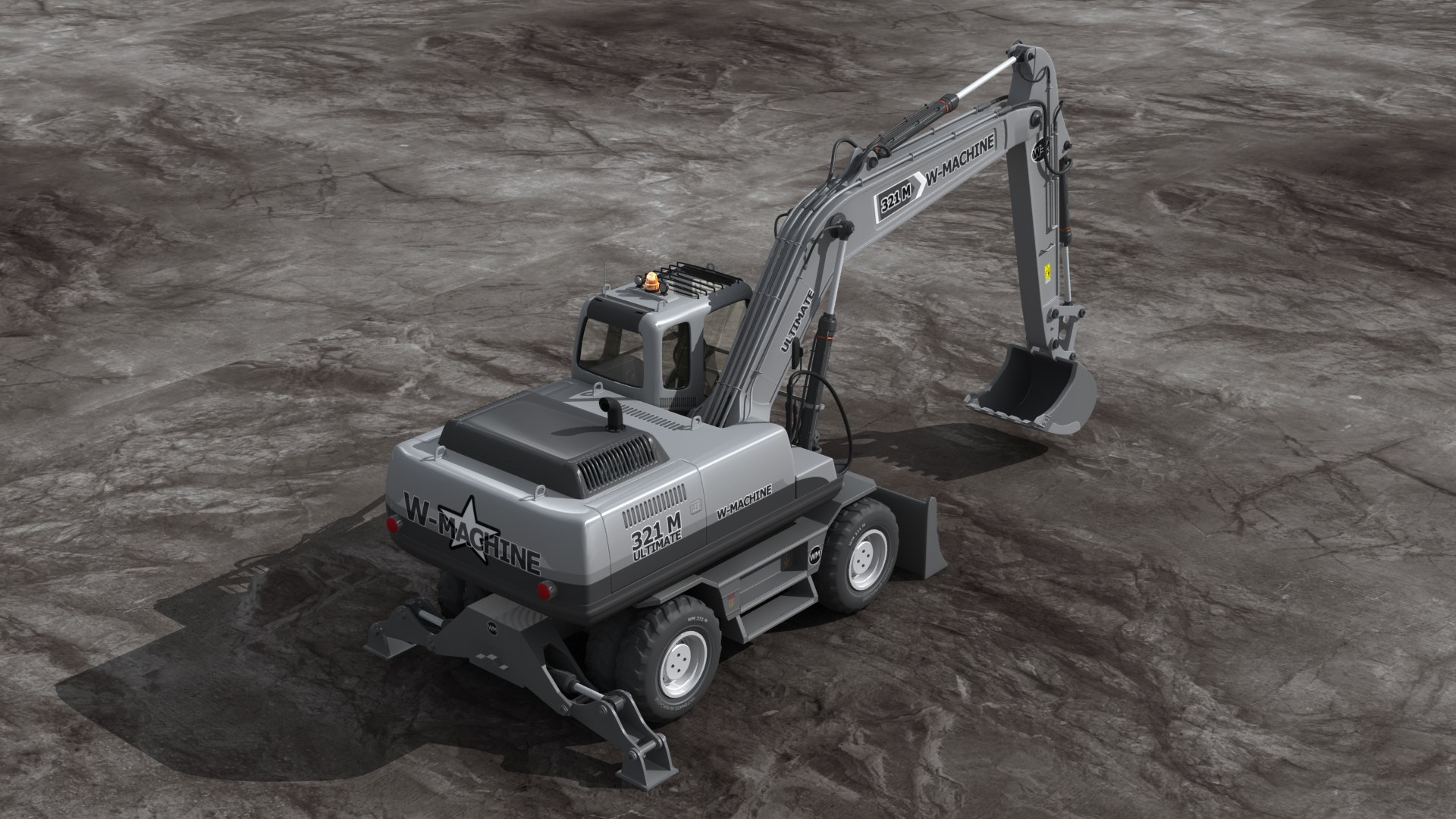 W-Machine 3D model - TurboSquid 2117082