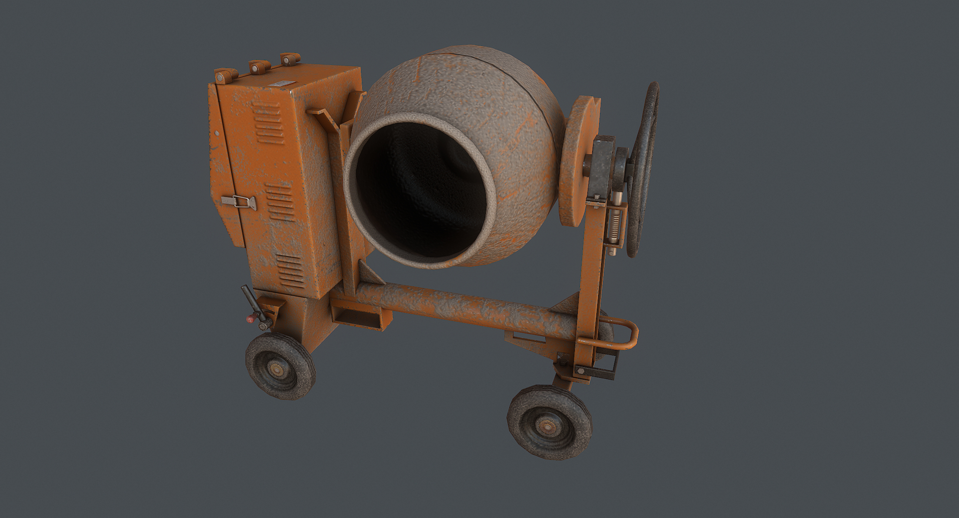 3d Concrete Mixer