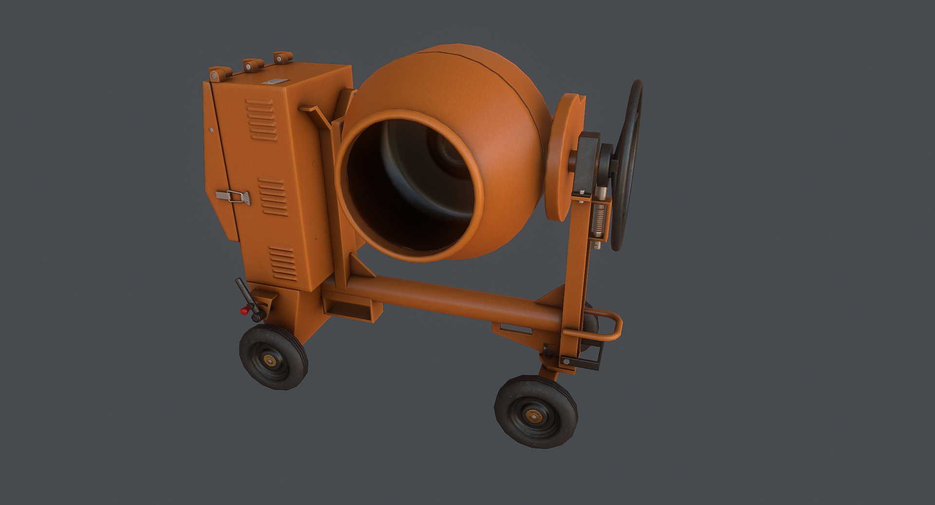 3d Concrete Mixer