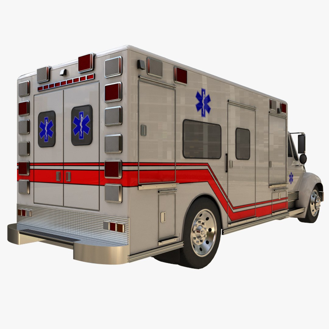 3D Ambulance - TurboSquid 999482